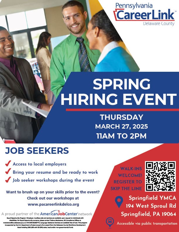 Employment Office in Delaware County | PA CareerLink® Delaware County